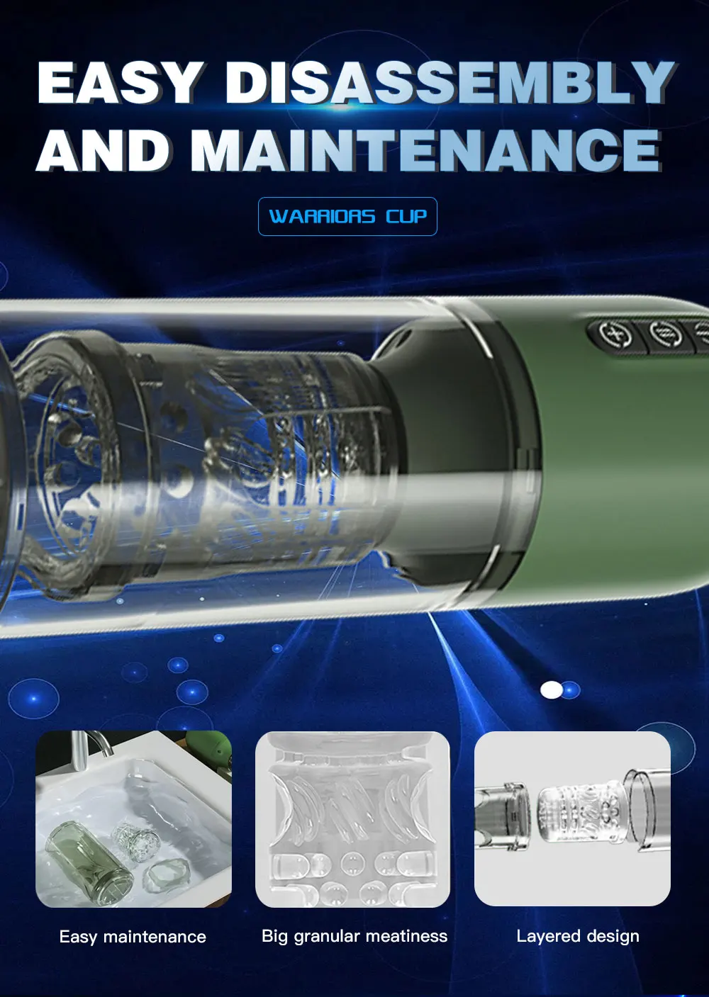 Full Automatic Piston Telescopic Rotation Male Masturbator Cup Adult