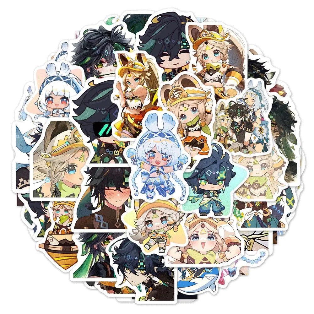 Sunsyea-Genshin-Impact-Merch-Fans-Collection-Natlan-Role-Stickers-48 ...