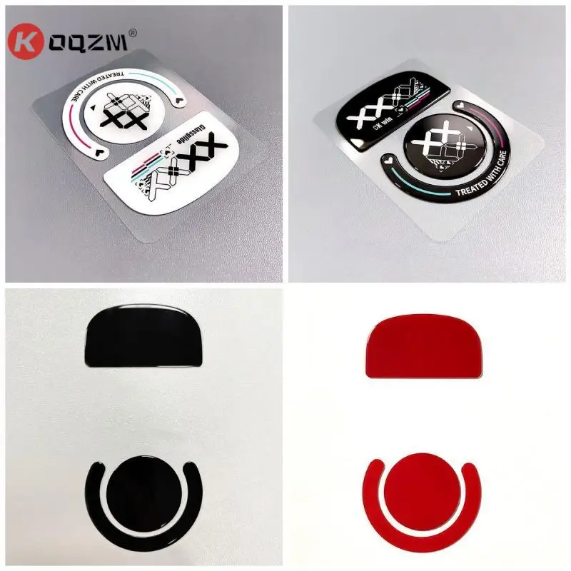 1-Set-Glass-Mouse-Skates-Glide-Feet-Skates-Mouse-Stickers-Pad-for ...