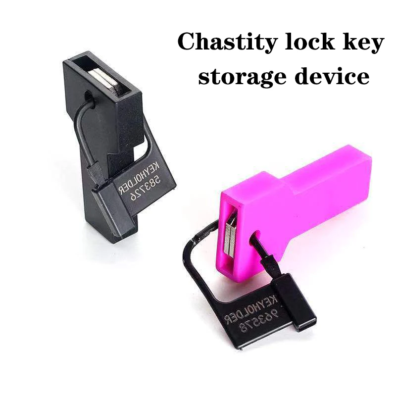 Aldult-Game-Anti-Cheating-Chastity-Device-Key-Storage-Box-Safe-Cock ...
