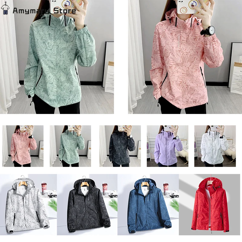Jaqueta-de-caminhada-imperme-vel-para-mulheres-blus-o-fino-casaco ...