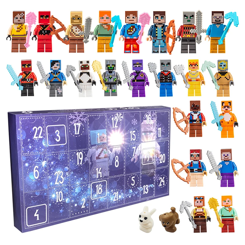 Advent-Calendar-Christmas-Countdown-Toys-For-Kids-Lego-Robort-Anime ...
