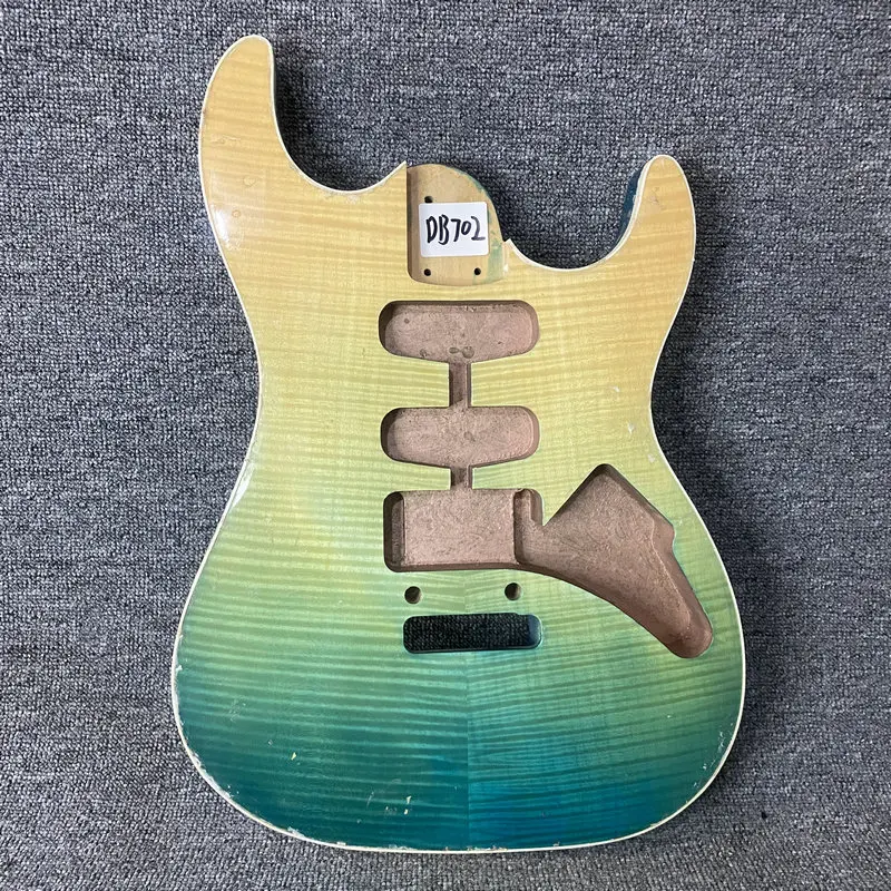 DB702-Gradient-Ramp-Blue-Color-Flamed-Maple-with-Solid-Alder-Electric ...