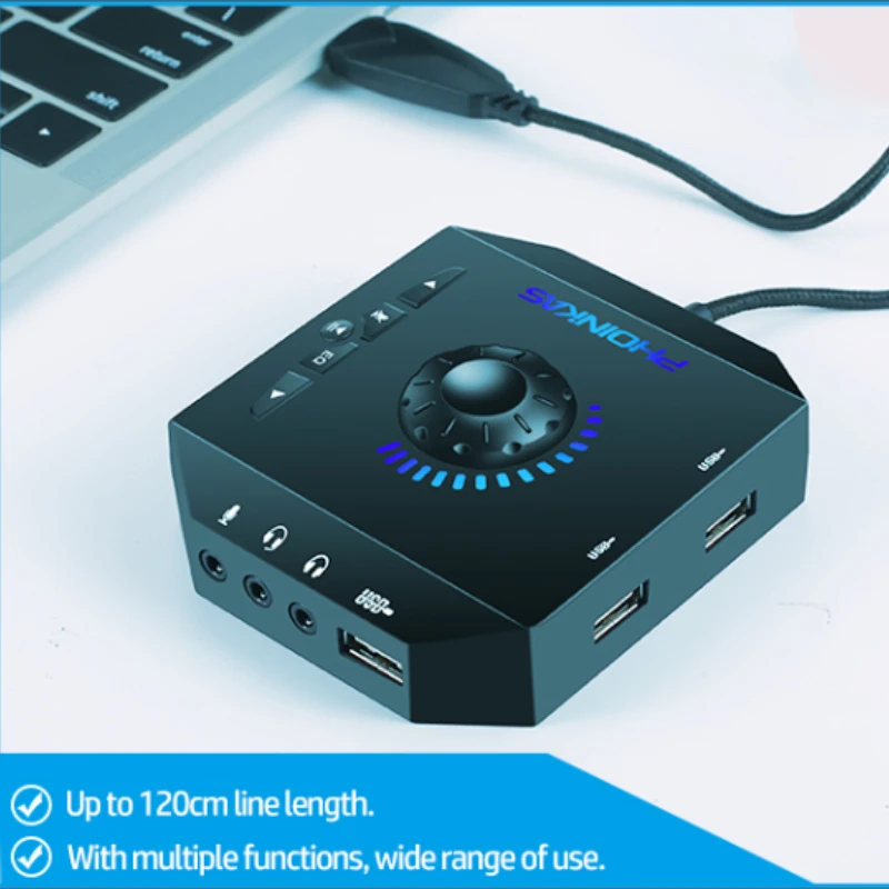 External-Sound-Card-Usb-6-Channels-Optical-External-Audio-Card-SPDIF ...