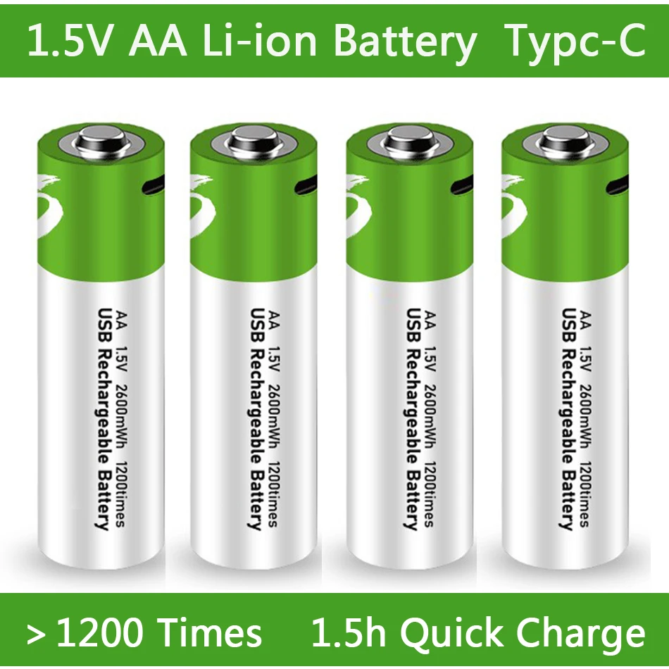 Bater-a-recargable-de-litio-para-juguete-pilas-AA-AAA-de-1-5-V ...