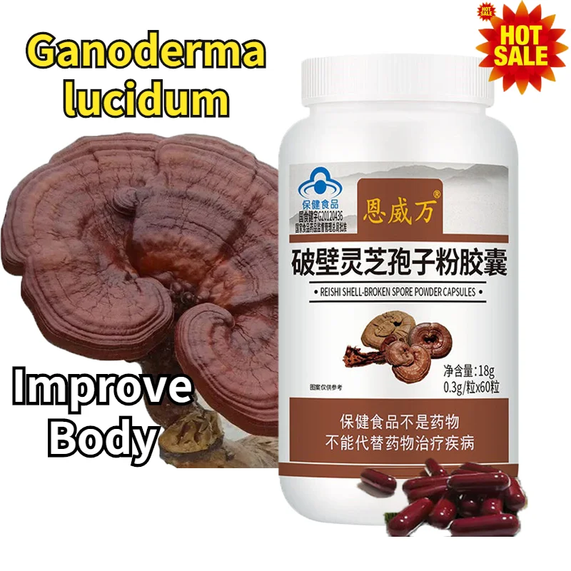 Reishi Ganoderma Lucidum Mushroom and Cordyceps Militaris Sinensis ...