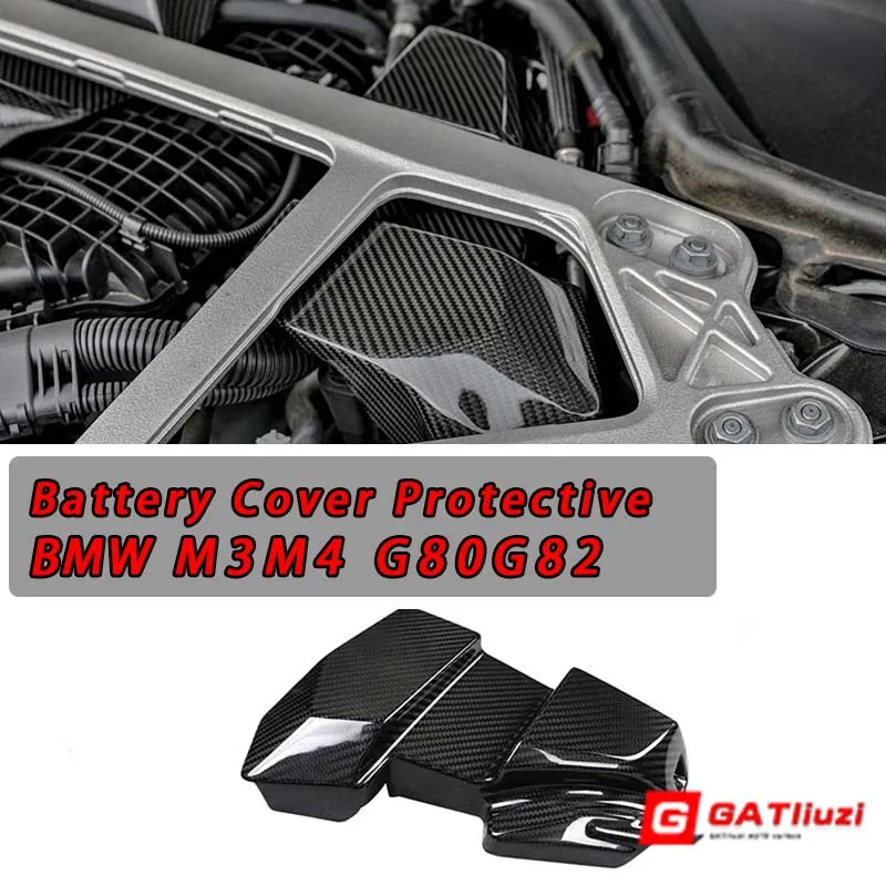 Dry-Carbon-Fiber-Modified-Battery-Cover-Engine-Compartment-Modified ...