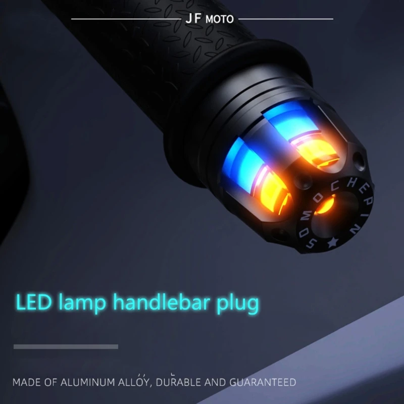 Motorcycle Scooter Turn Signal Indicator Light | Motorcycle Bar End ...