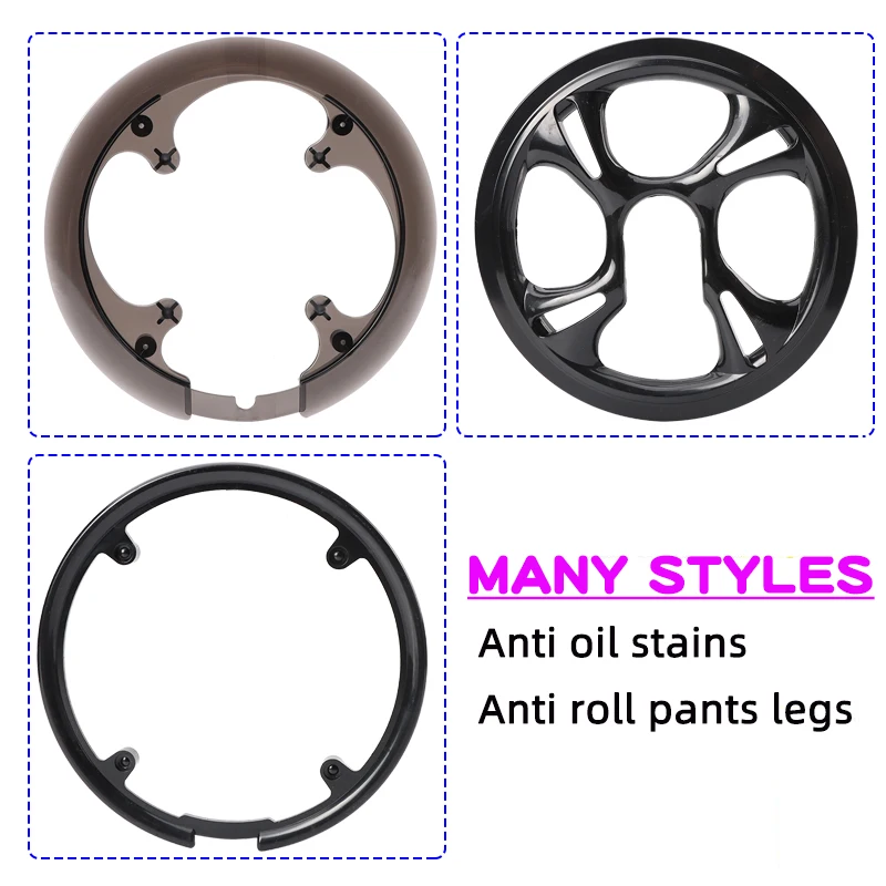 Crank-Set-Bicycle-Parts-42T-44T-46T-48T-52T-Universal-Crank-Cover ...