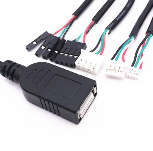 USB female terminal data cable 1.25/PH2.0/XH2.54-4P DuPont adapter extension cable touch screen ...