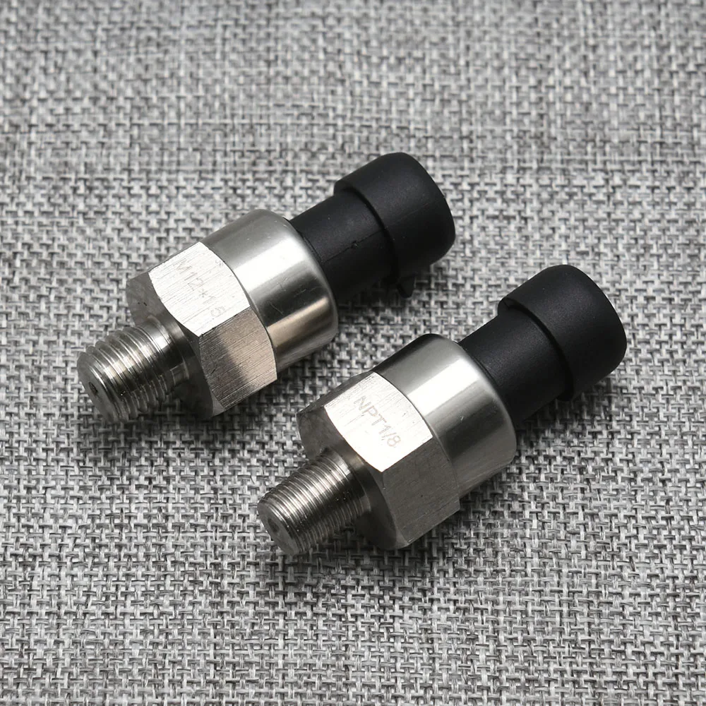 Universal Oil Pressure Sensor 1/8NPT 1/4NPT M12*1.5 M14*1.5 M16*1.5 M18 ...
