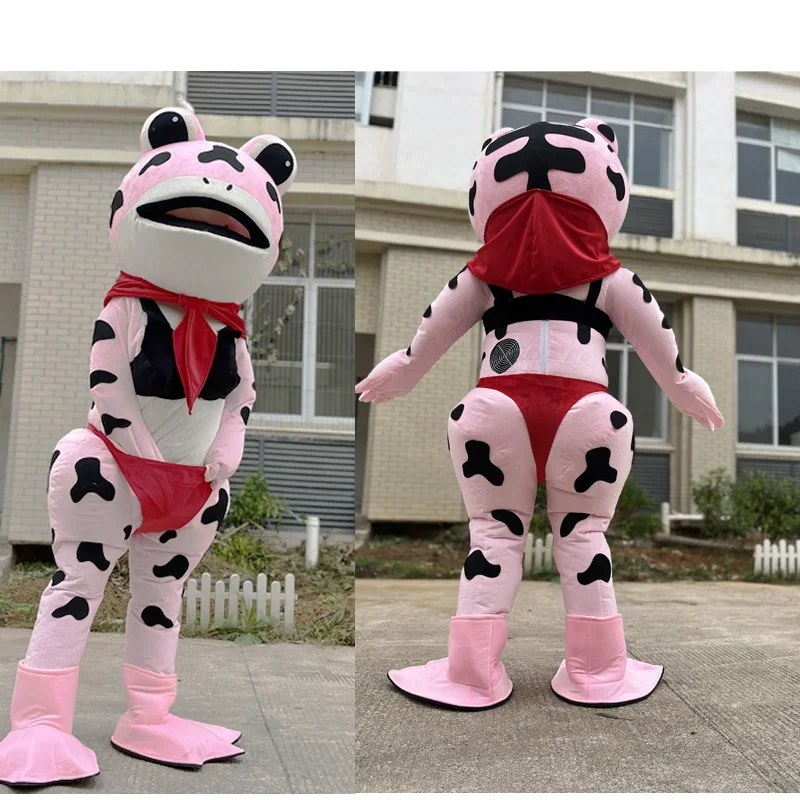 Inflatable-Sexy-Frog-Mascot-Costume-Suit-Cosplay-Party-Bikini-Sand ...