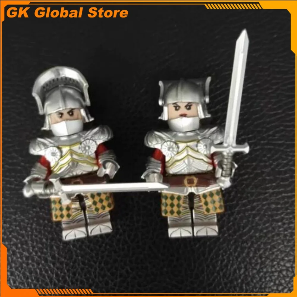 5cm The Middle Ages Goths Knight Peripheral Plastic Model Statue ...
