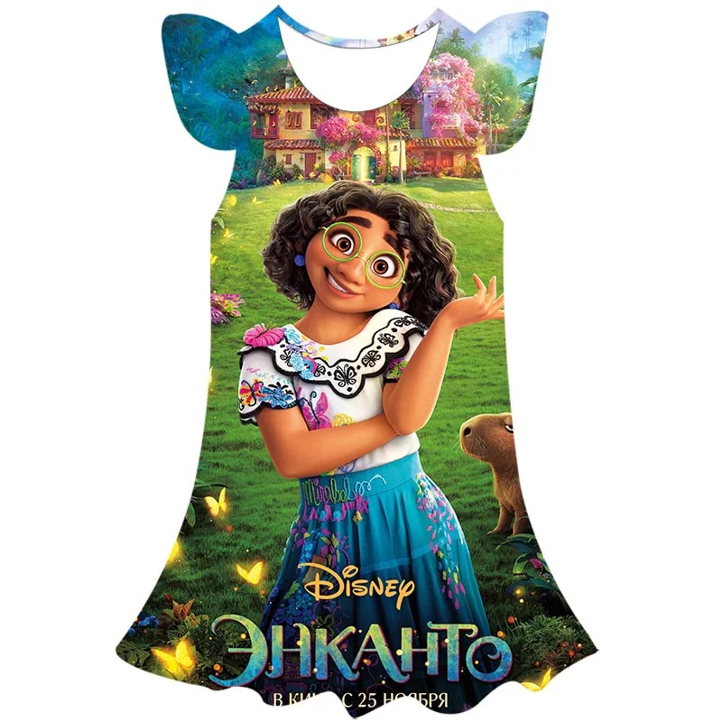 Disney Encanto Mirabel Princess Dress Girls Cartoon Cartoon Encanto ...