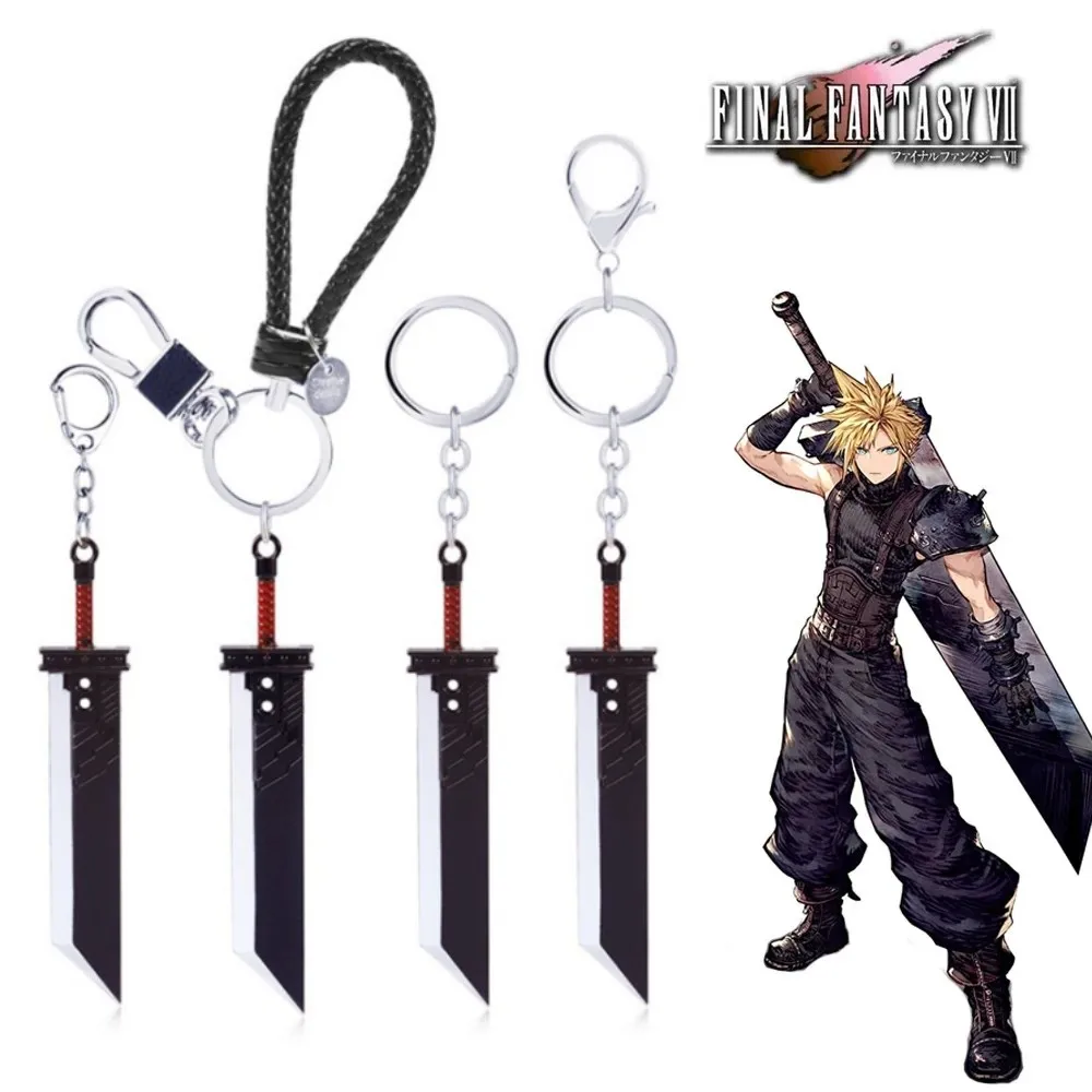 Final-Fantasy-Remake-Sword-Keychain-Cloud-Strife-Buster-Key-Chains ...
