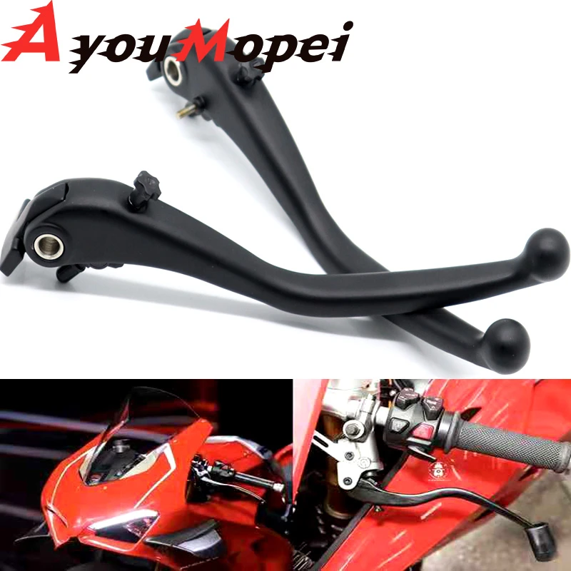 Brake Clutch Lever For Ducati 848/EVO 999 899 959 Panigale 1098 1198 1199 1299 V4 DIAVEL /CARBON ...