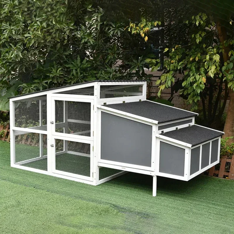 Casa-de-galinha-de-madeira-Outdoor-Pen-Hutch-Enclosure-Galinheiro ...