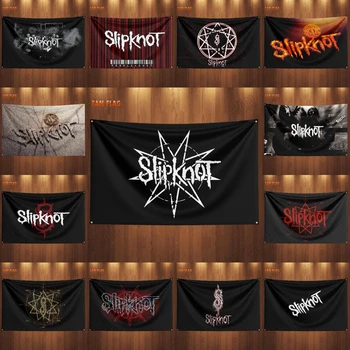 3x5 Ft Slipknots Heavy Metal Band Flag Poster Tapestry Polyester ...