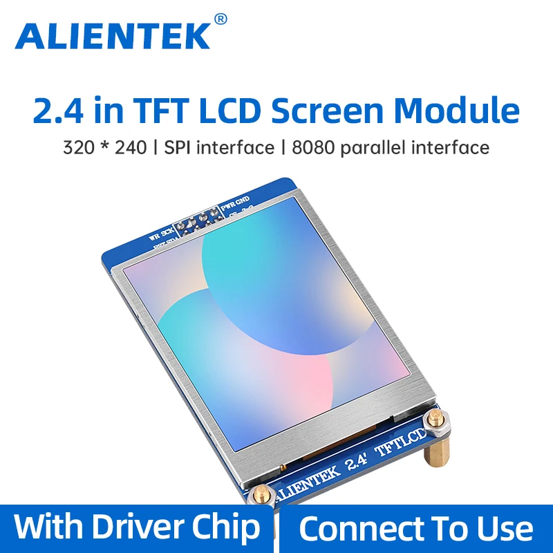 ALIENTEK TFT Display 2.4 Inch LCD Module Capacitive LCD Display IPS Screen 320*240 Resolution ...