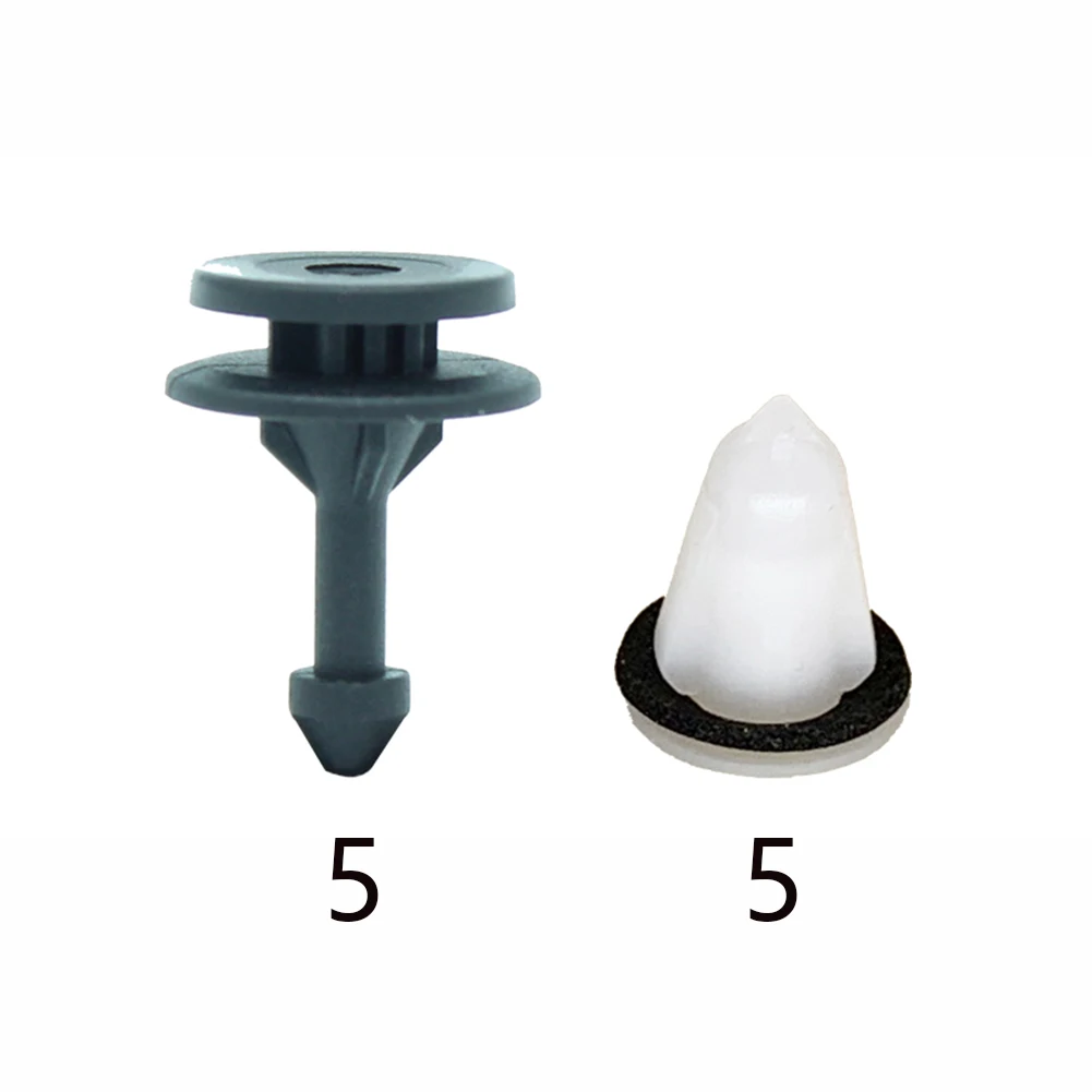 5 Car Windscreen Panel Pillar Moulding Trim Retainer Clips for VW ...