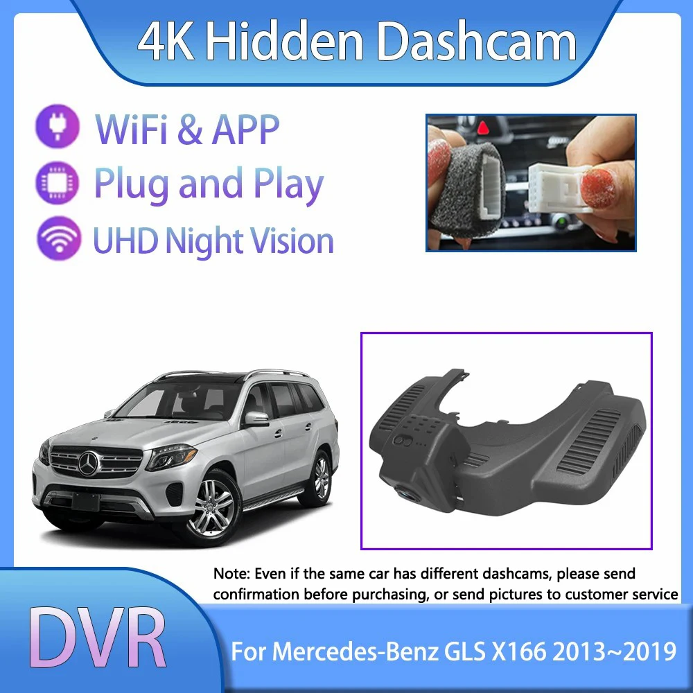For-Mercedes-Benz-GLS450-GL-X166-MK2-2013-2019-Dashcam-Car-Accessories ...
