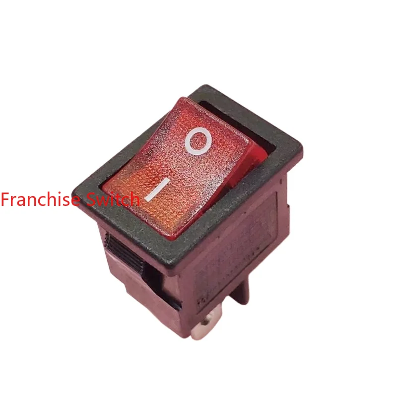 10PCS-Dual-way-ship-type-rocker-power-switch-RL3-4-4-feet-2-gears-red ...