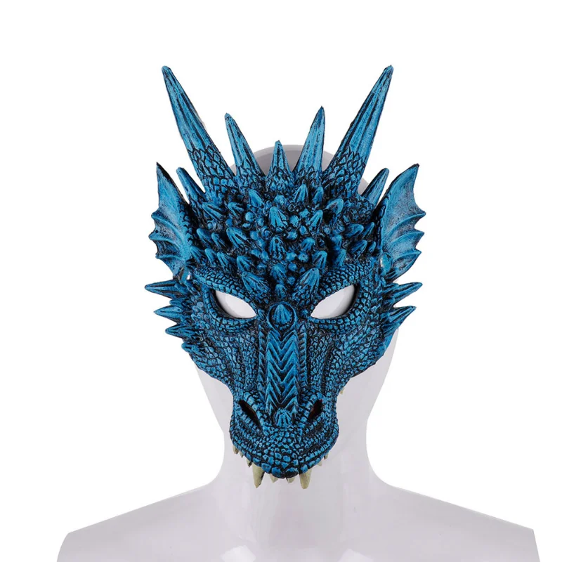 3D-Dragon-Dinosaur-Jaw-Mask-Open-Mouth-Latex-Horror-Dinosaur-Headgear ...