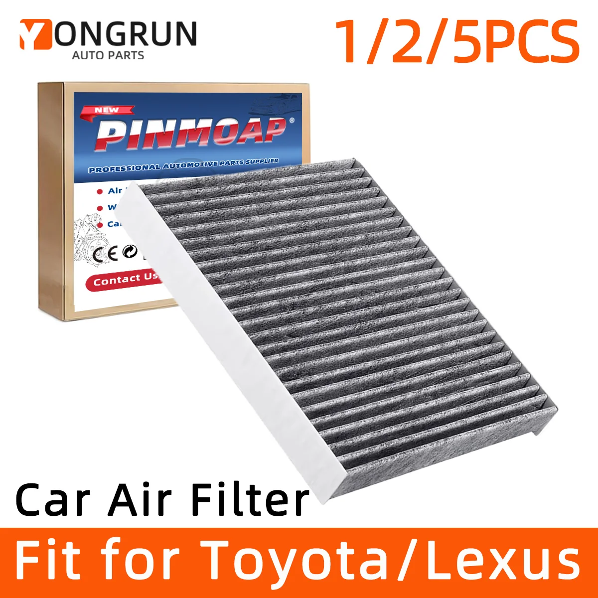 YONGRUN 1/2/5PCS Air Filter Suitable For Lexus RX330 2004-2006 OEM ...