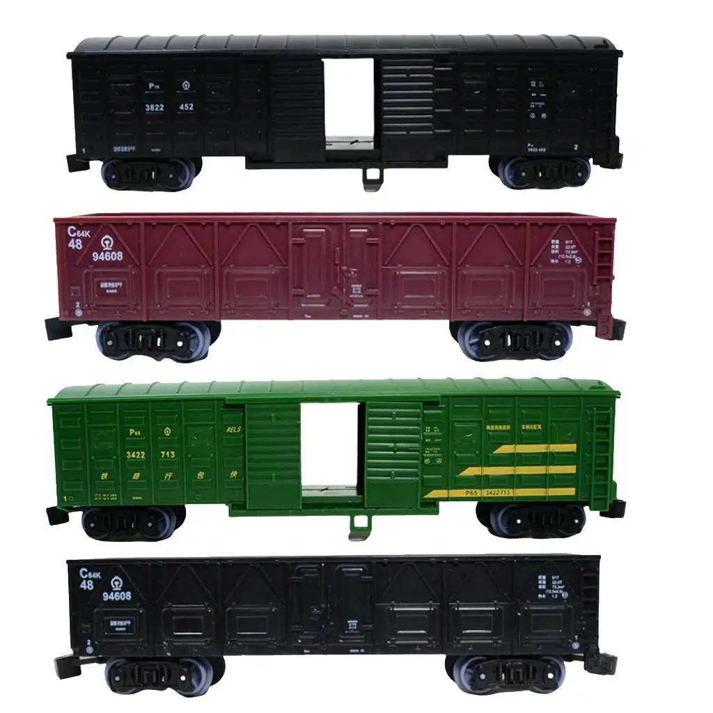 1-8-Simulated-Train-Model-Toy-China-Series-Gondola-Box-Car-Small-Train ...