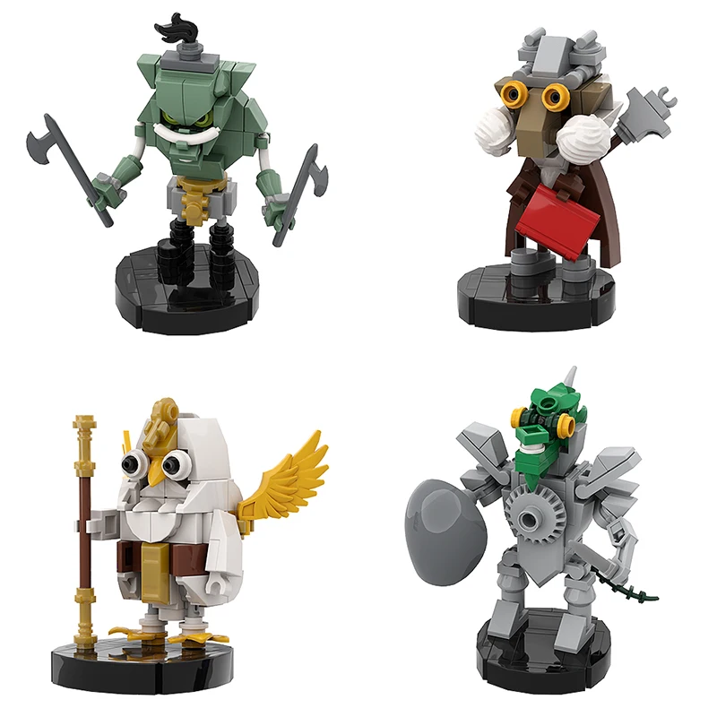 MOC-Game-Dungeonseds-Human-Priest-Elf-Ranger-Building-Blocks-The ...