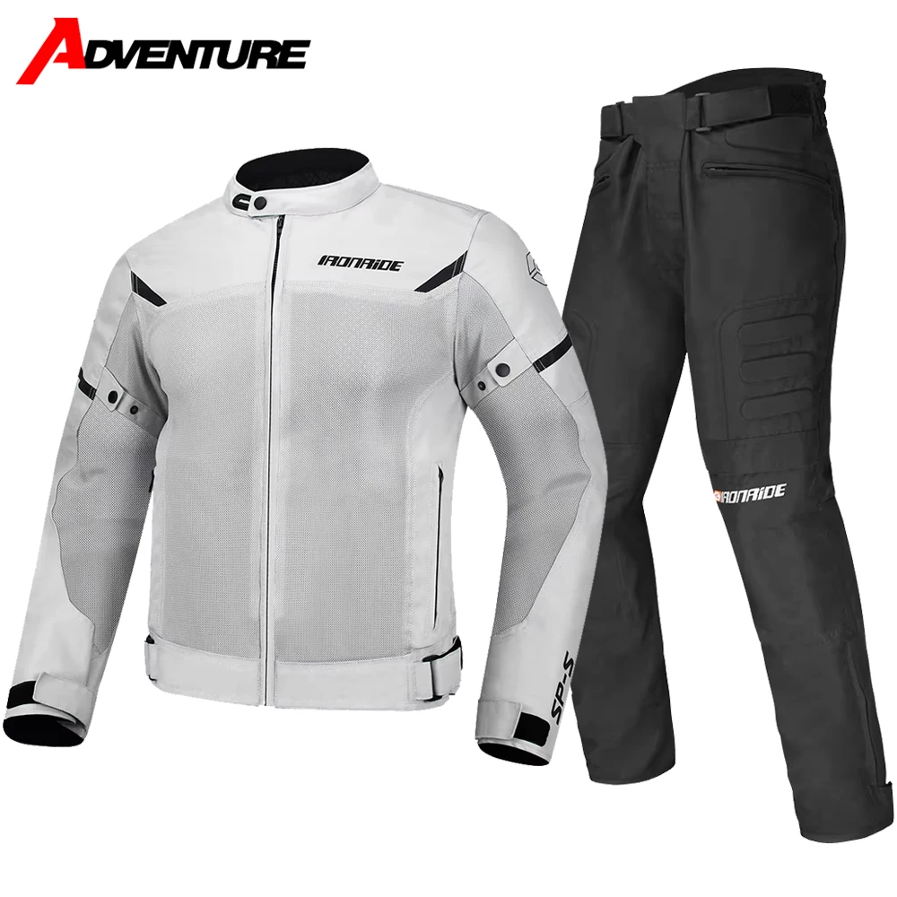 Motorcycle Jacket Summer Breathable Cycling Off-Road Motocorss Jackets ...