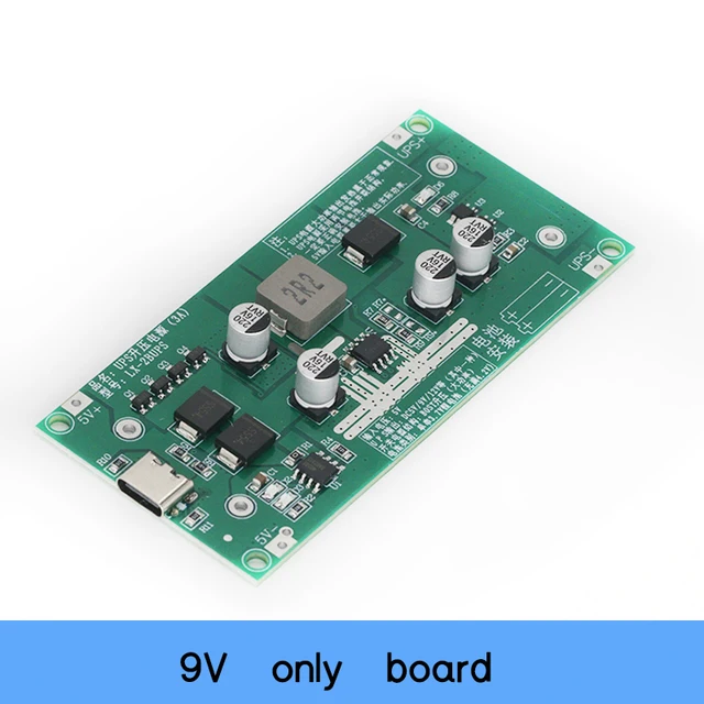 Type-C 15W 3A 18650 Lithium Battery Charger Module DC-DC Step Up ...