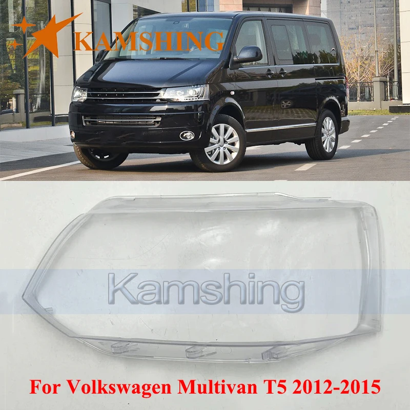 CAPQX Front Headlight Cover For Volkswagen Multivan T5 2012-2015 Lights ...