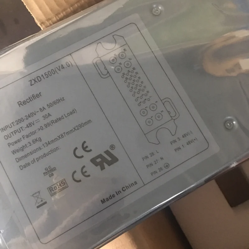 Original PSU For ZTE S301 S601 1700W Power Supply ZXD1500V4.0 ZXD1500 ...