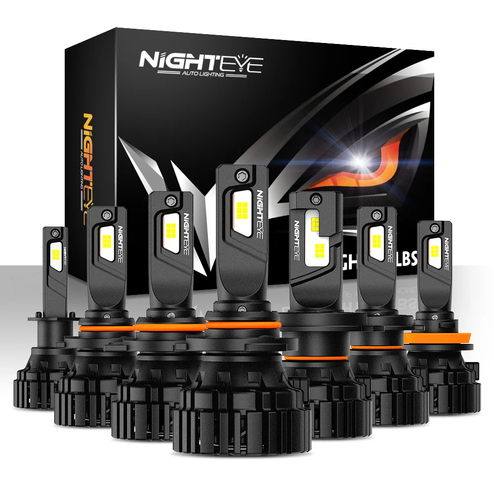 NIGHTEYE-45000LM-H4-H7-LED-Car-Headlight-Bulbs-Canbus-120W-H11-H8-H9 ...