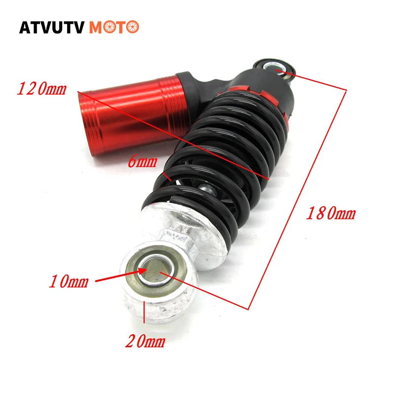 180mm-6mm-Spring-Motorcycle-Shock-Absorber-Rear-Suspension-ATV-Quad ...