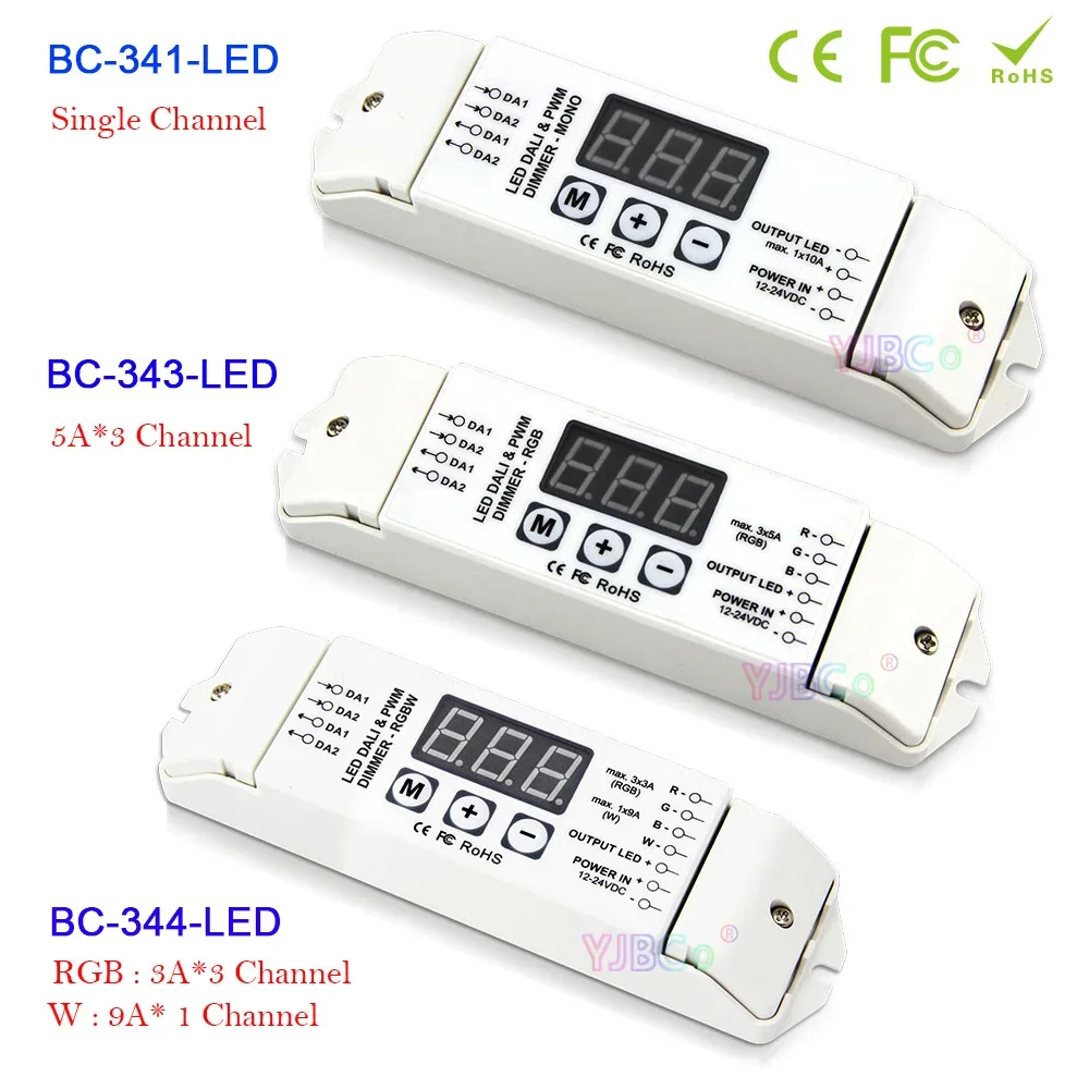 1ch-3ch-4ch-LED-Dali-Dimming-Treiber-einfarbig-RGB-RGBW-DC-12V-24V-Dali ...