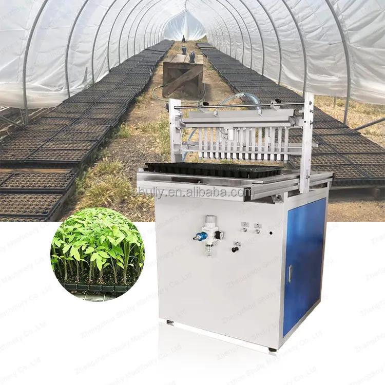semi-automatic-vegetable-tray-nursery-seedling-seeder-seed-planting ...