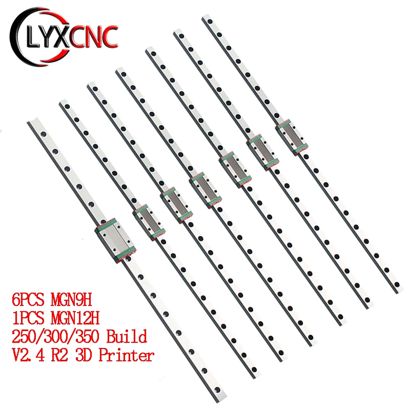 Linear Rail 3d Printer Mgn | Linear Guides Voron | Mgn9 Linear Guides ...
