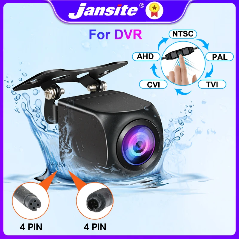 Jansite-1080P-Rear-View-Camera-Fisheye-Lens-For-DVR-Dash-Night-Vision ...