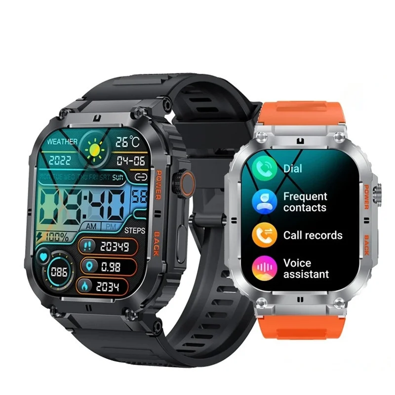 Smart Watch K57 Pro Men 1.96''400mAh Long Standby Bluetooth Call Heart ...