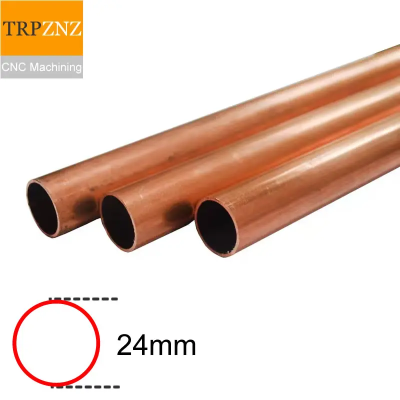 T2-copper-pipe-tube-OD24-outer-diameter-24mm-wall-thickness-1mm-2mm ...