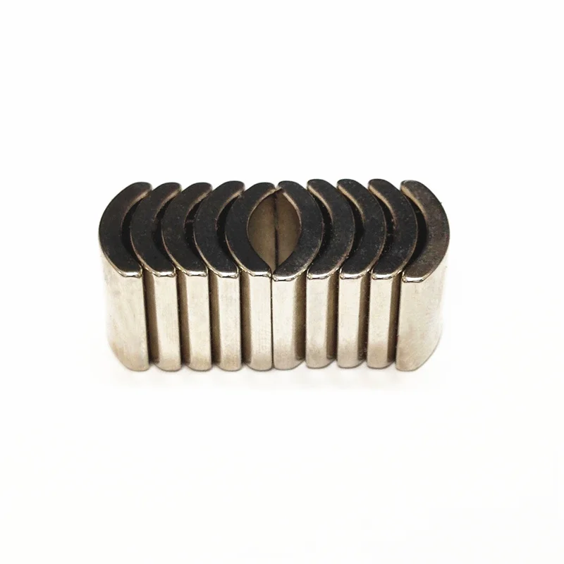 N42sh Bent Neodymium Magnet Permanent Ndfeb Motor Magnet For Industry ...