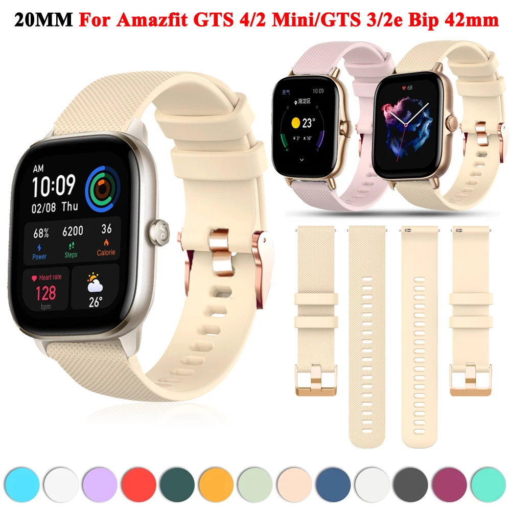 20mm-Replacement-Smartwatch-Wrist-Watch-Strap-For-Amazfit-GTS-4-2-Mini ...