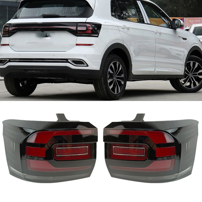 For-Volkswagen-VW-TACQUA-T-Cross-2020-2021-LED-Outside-Tail-Light ...