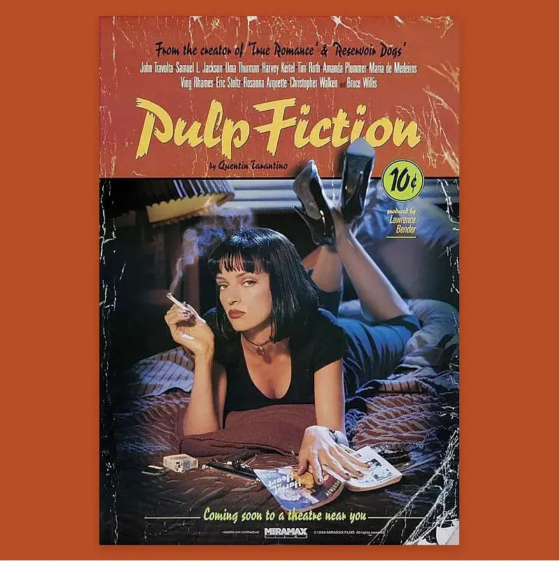 Pulp Fiction Original Poster