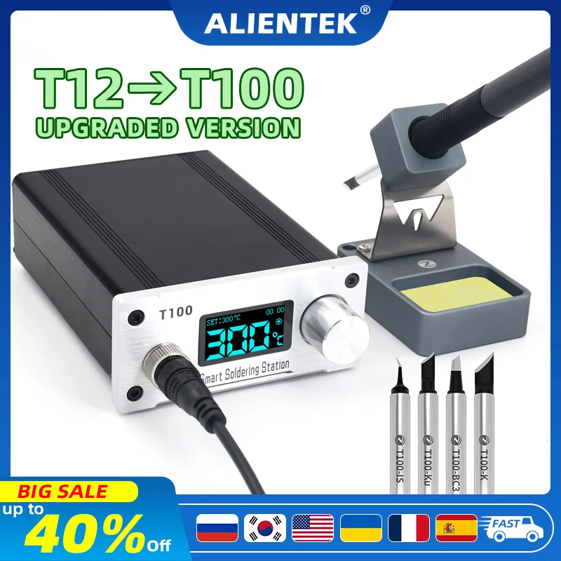 T100-Soldering-Station-Adjustable-Temperature-Electronic-T12-Smart ...