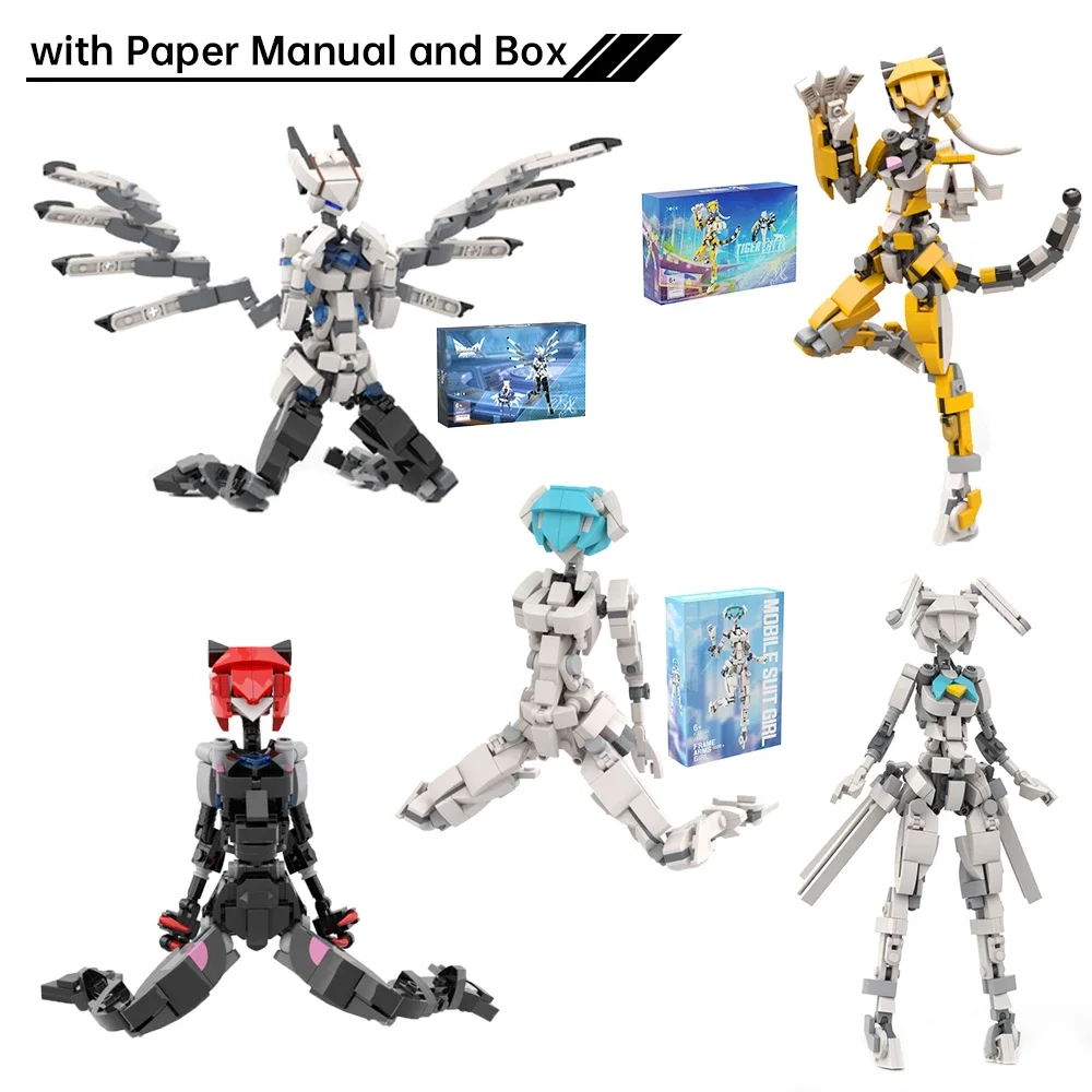 MOC-Mobile-Suit-Girl-Female-Robot-Mecha-Girl-Model-Modular-Bunny-Girl ...
