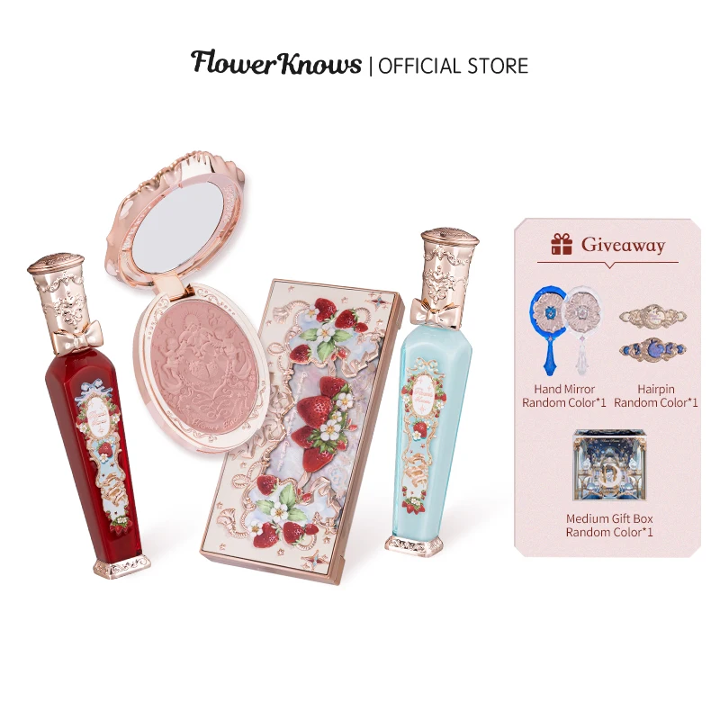 Flower Knows Harvey Rocheads Series Coffret cadeau, 2 types de maquillage, kits de maquillage ...