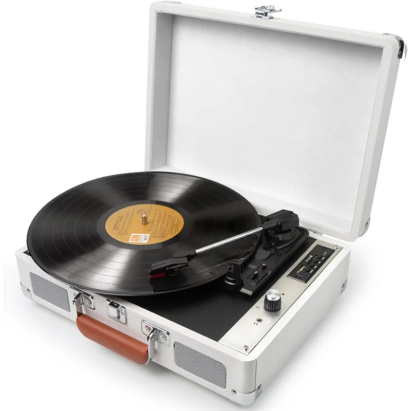 Leitor-de-grava-o-de-vinil-port-til-vintage-plataforma-girat-ria-com-tr ...